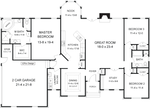 Freeman Mill | Fox House Plans